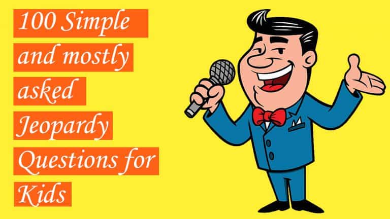 100 Jeopardy Questions for Kids [American Famous Game Show]