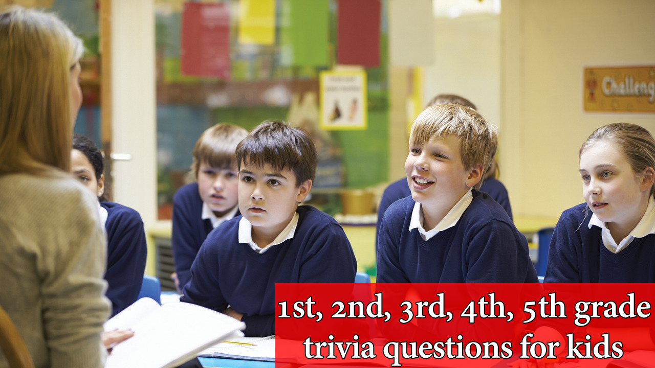1st 2nd 3rd 4th 5th Grade Trivia Questions For Kids 1st 2nd 3rd 4th 5th Grade Trivia Questions For Kids